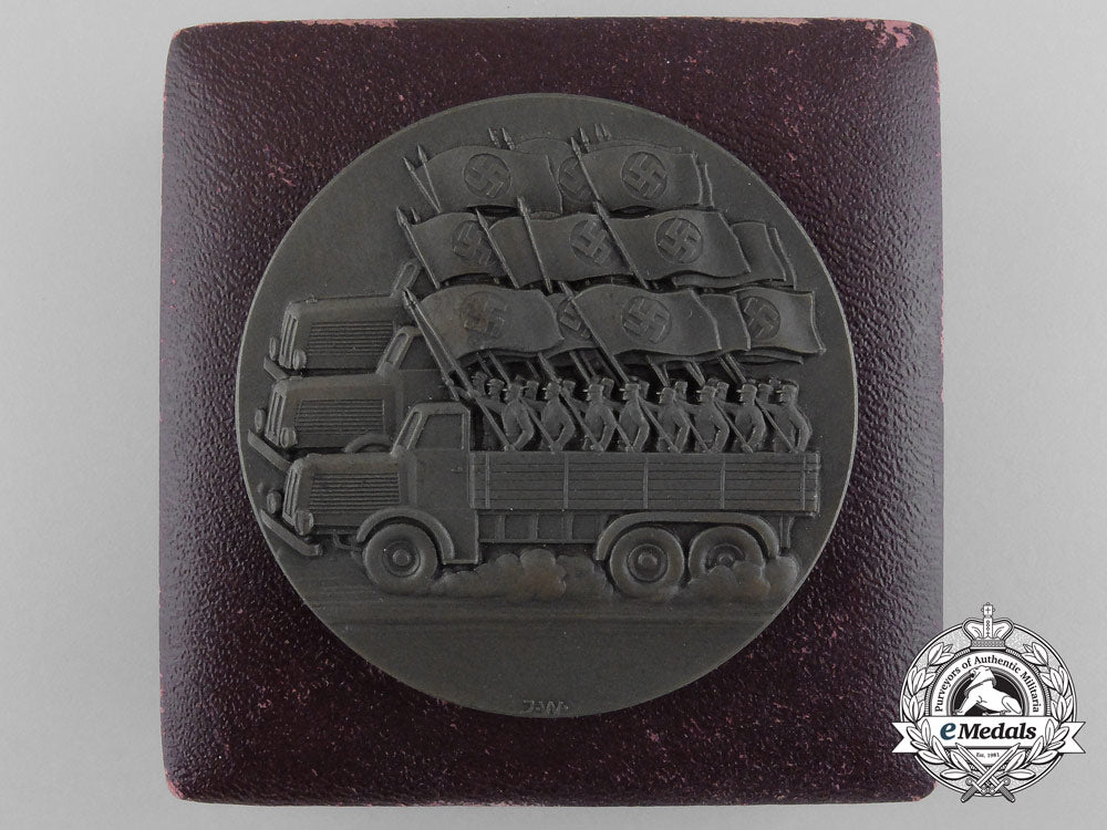 Germany. A 1938 April Election Nsdap Propagation Medal With Case – eMedals
