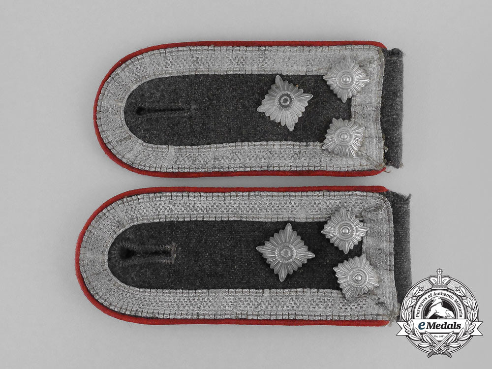 A Set Of Luftwaffe Flak Stabsfeldwebel Rank Shoulder Boards – eMedals