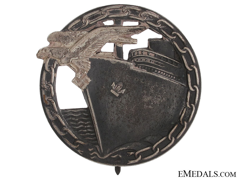 Blockade Runner Badge By Fec. Otto Placzek – eMedals