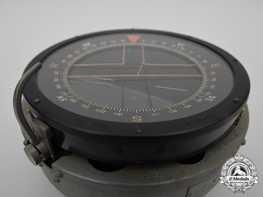 United Kingdom. A Royal Air Force P10 Aircraft Compass No. 29048 B In ...