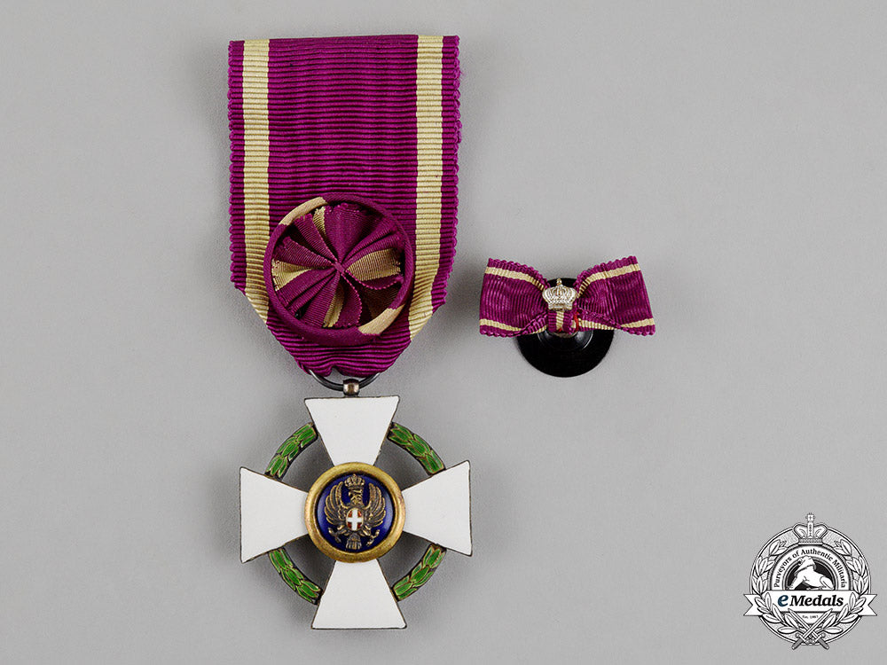 Italy, Fascist Era. An Order Of The Roman Eagle, 4Th Class Officer, By ...