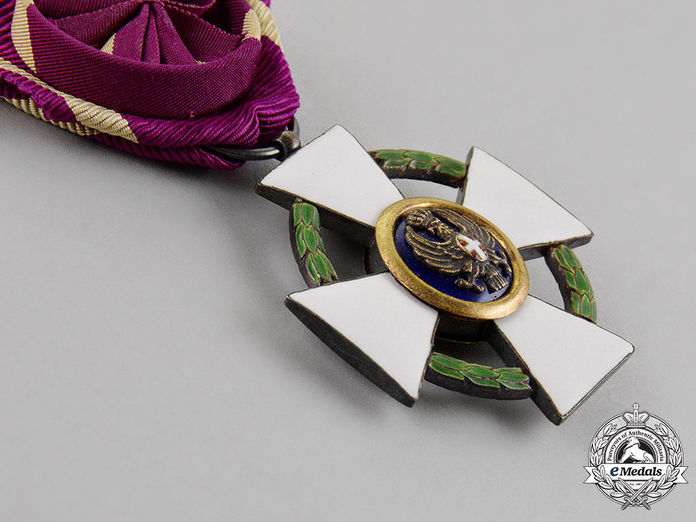 Italy, Fascist Era. An Order Of The Roman Eagle, 4Th Class Officer, By ...