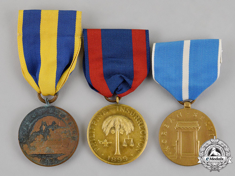 United States. Three Campaign Medals – eMedals