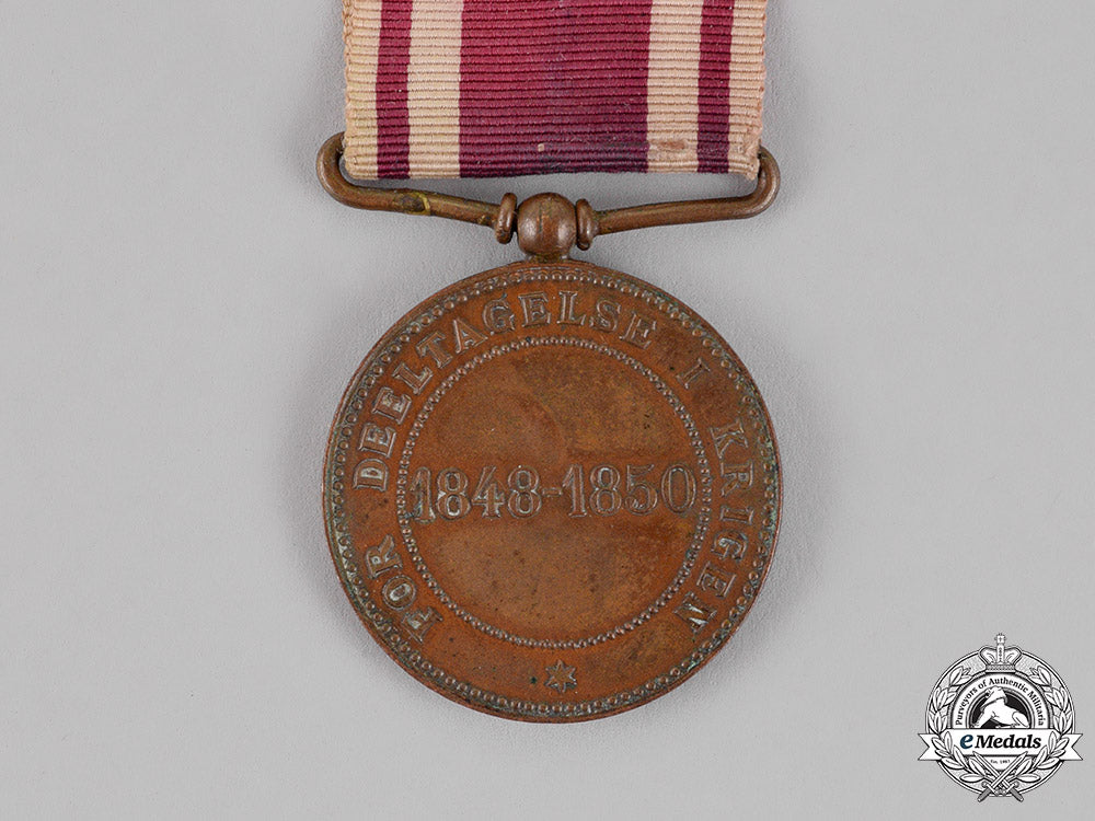 Denmark, Kingdom. A War Commemorative Medal, C.1850 – eMedals