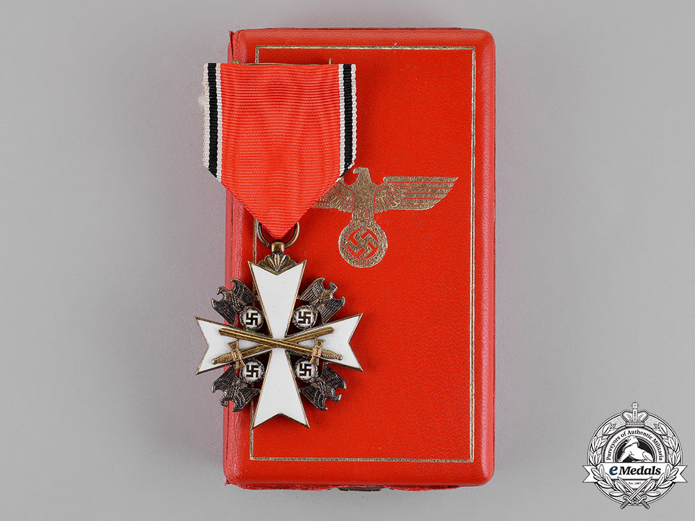 Germany. A 5Th Class German Eagle Order With Swords By The Gebrüder Go ...