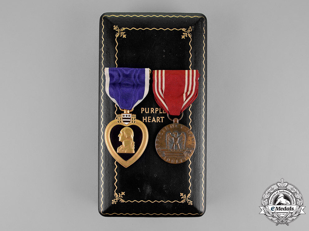 United States. A Purple Heart To Private First Class Butler, 66Th Armo ...