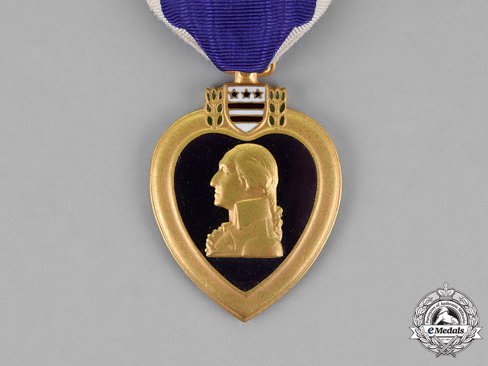 United States. A Purple Heart To Private First Class Butler, 66Th Armo ...