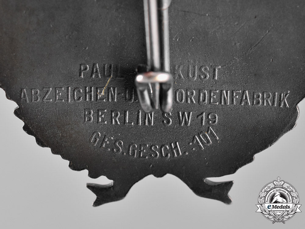 Germany, Weimar Republic. Freikorps Schlageter Badge; Second Type, By ...