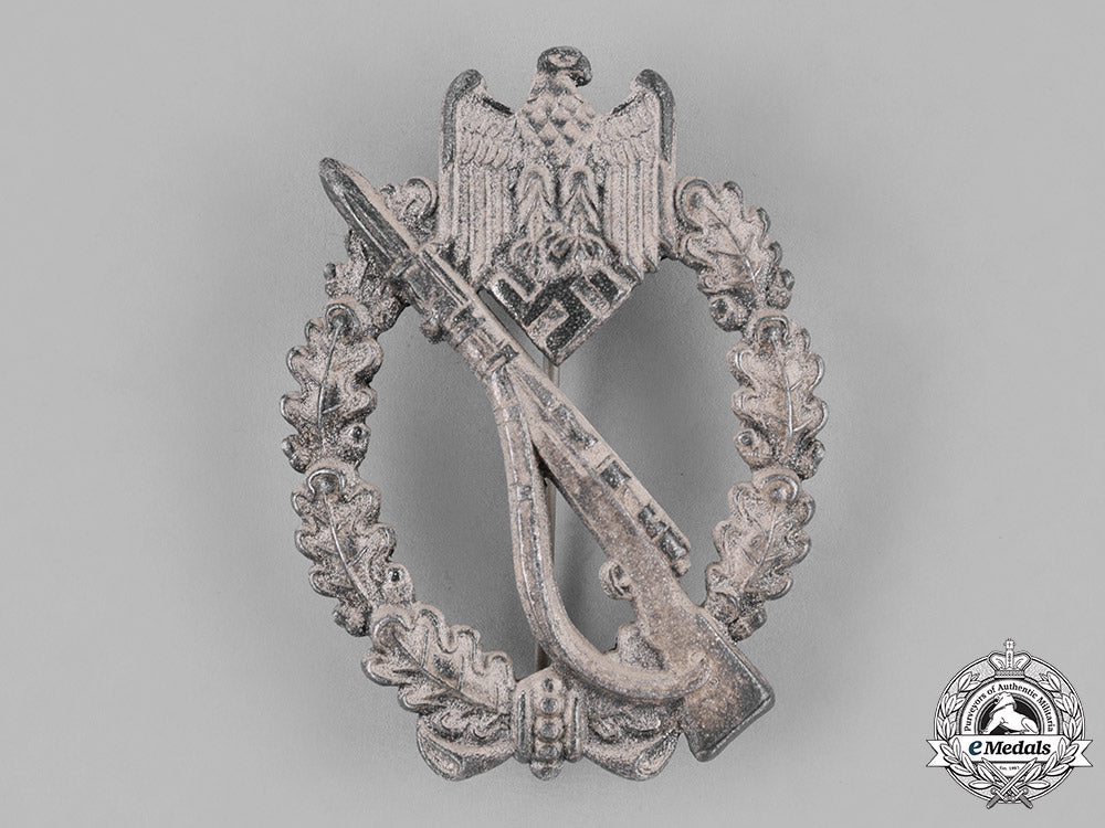 Germany, Heer. A Wehrmacht Heer (Army) Infantry Assault Badge, Silver ...