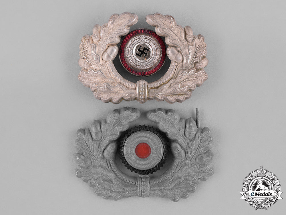 Germany, Third Reich. A Grouping Of Third Reich Visor Cap Insignia ...