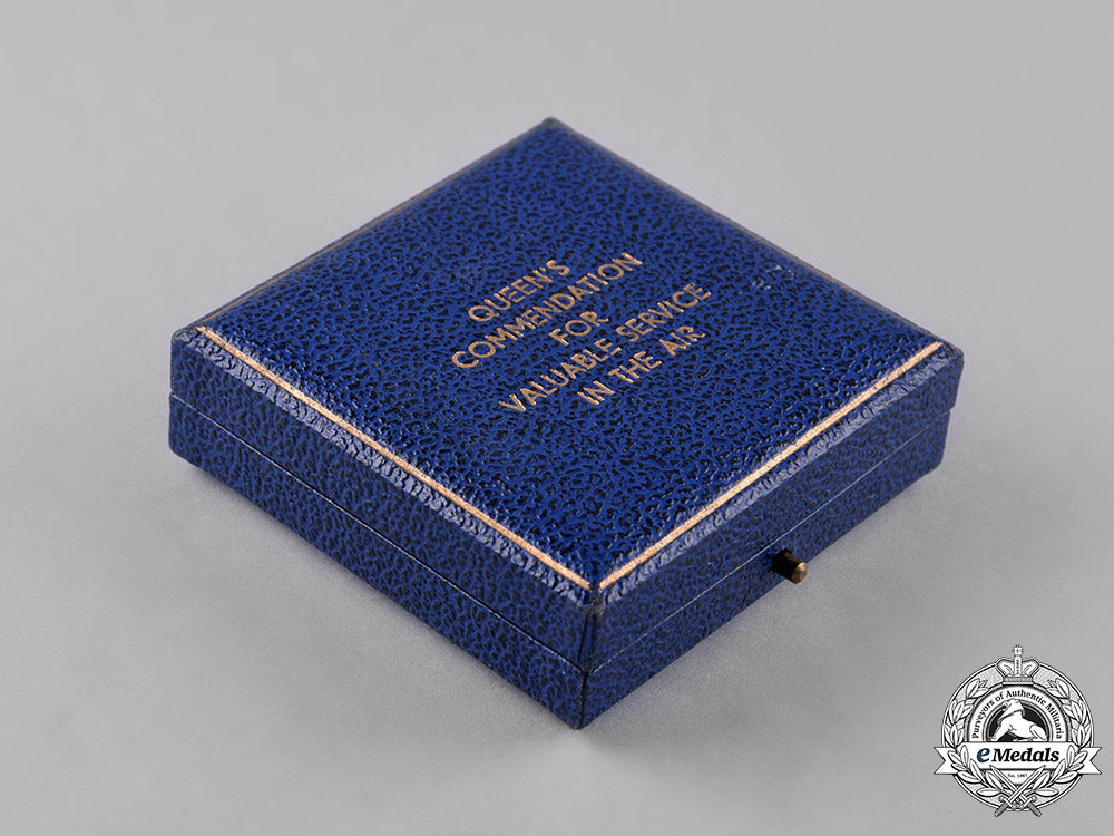 United Kingdom. A Queen’s Commendation For Valuable Service In The Air ...