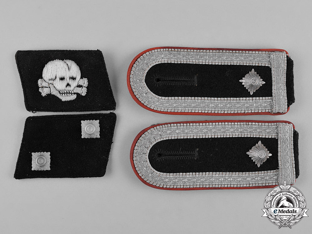 Germany, Ss. A Set Of 3Rd Ss Panzer Division Totenkopf Oberscharführer ...