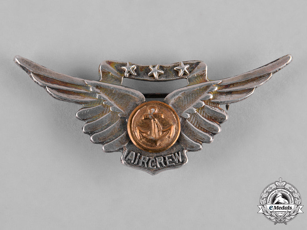 United States. A Marine Corps Combat Aircrew Badge – eMedals