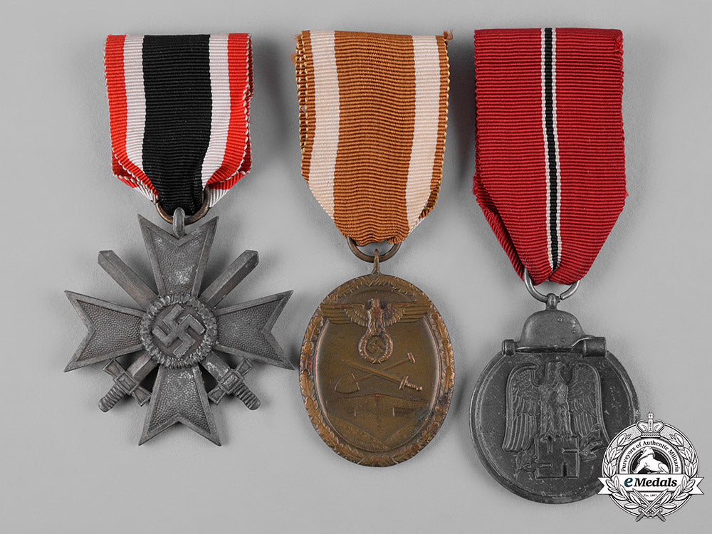 Germany, Wehrmacht. A Lot Of Wehrmacht Medals – eMedals