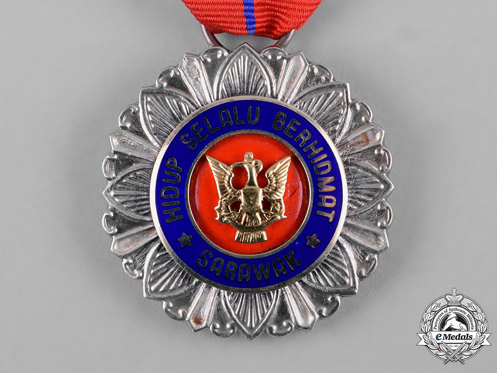 Malaysia, Republic. A Sarawak Distinguished Service Medal, Ii Class ...