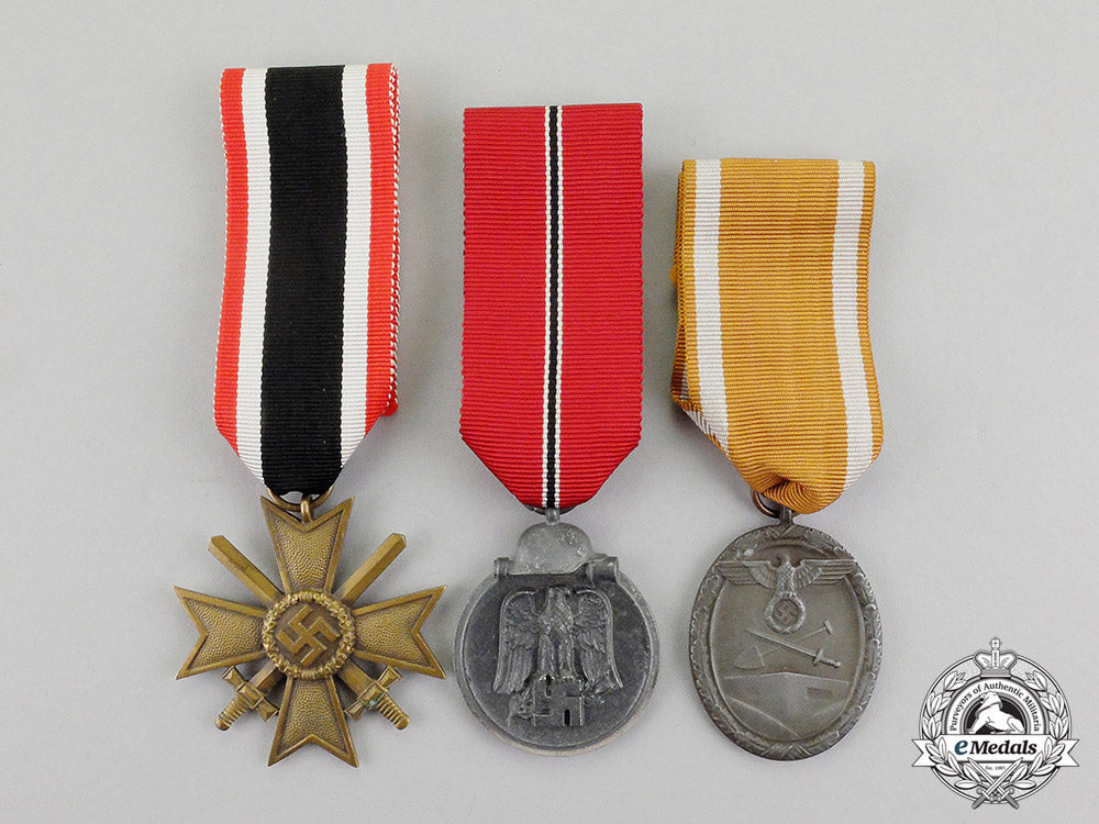 Germany. Three Third Reich Period Medals, Awards, And Decorations – eMedals