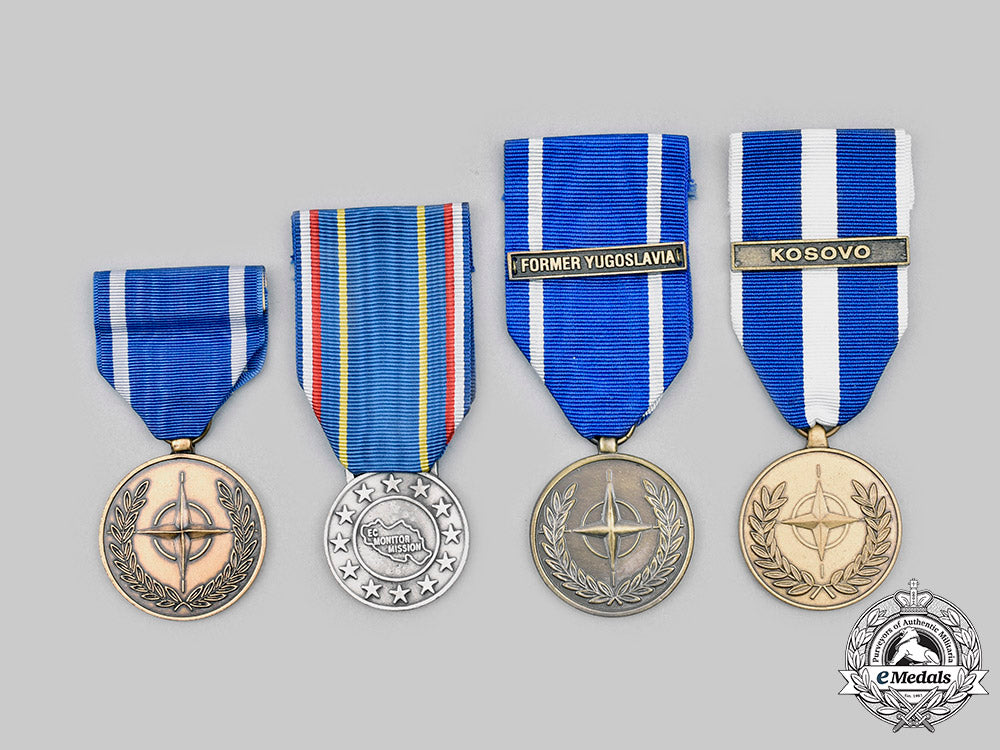 International. Lot Of Four Medals – eMedals