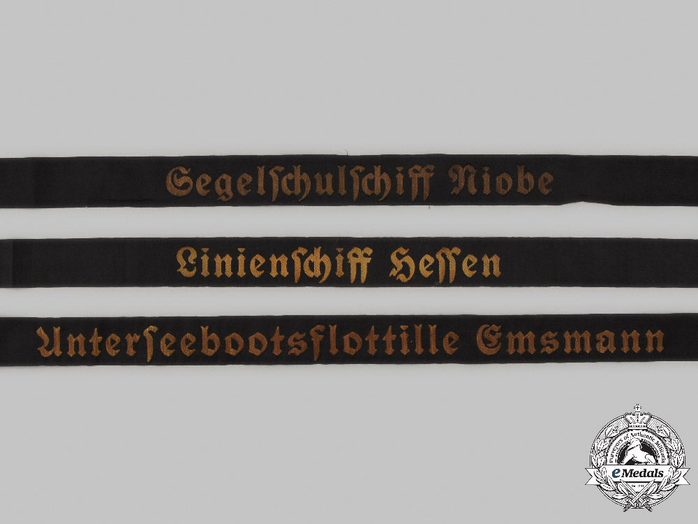 Germany. A Lot Of Cap Tally Ribbons – eMedals