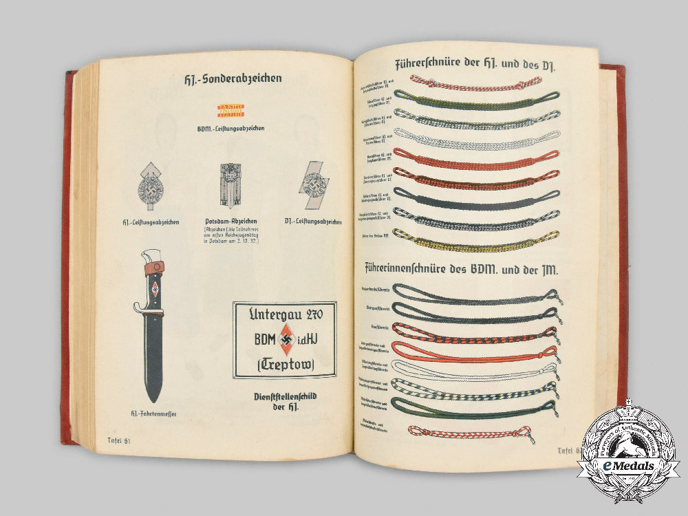 Germany, Nsdap. A 1936 Edition Of The Organization Book Of The Nsdap ...