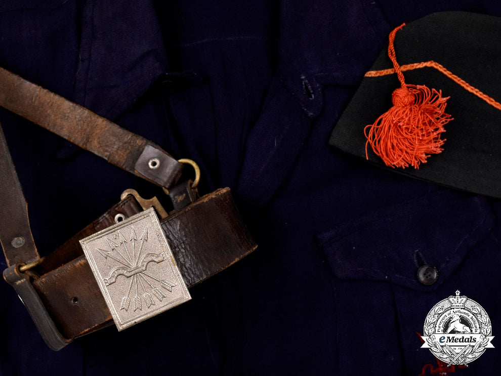 Spain. A Nationalist Spanish Civil War Falange Uniform Group – eMedals
