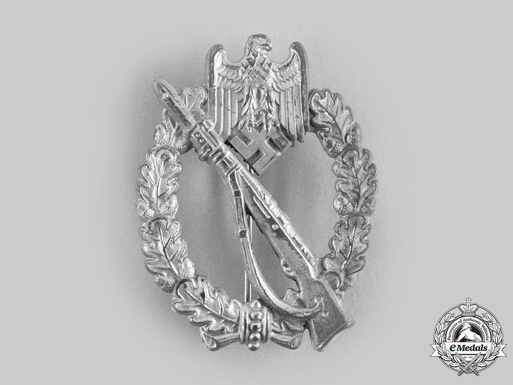 Germany, Wehrmacht. An Infantry Assault Badge, Silver Grade, By Wilhel ...