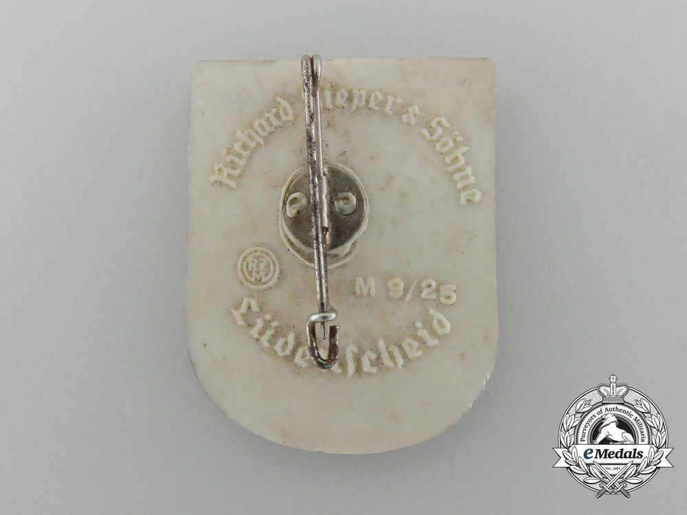 A 1939 Nsdap Alsfeld-Lauterbach District Diet Day Badge By Richard Sie ...