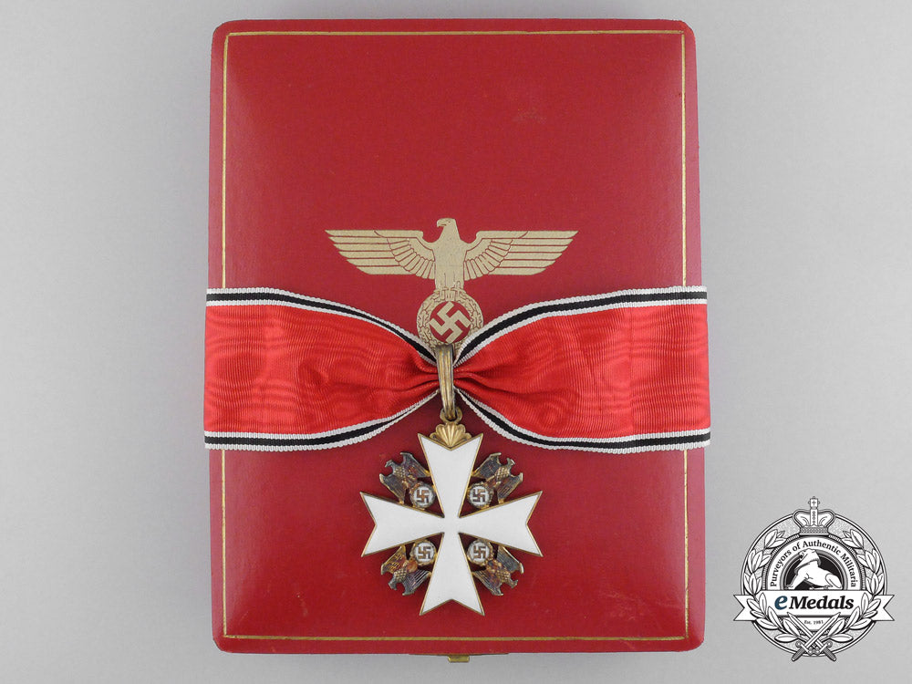 A German Eagle Order First Class With Case By Godet – eMedals