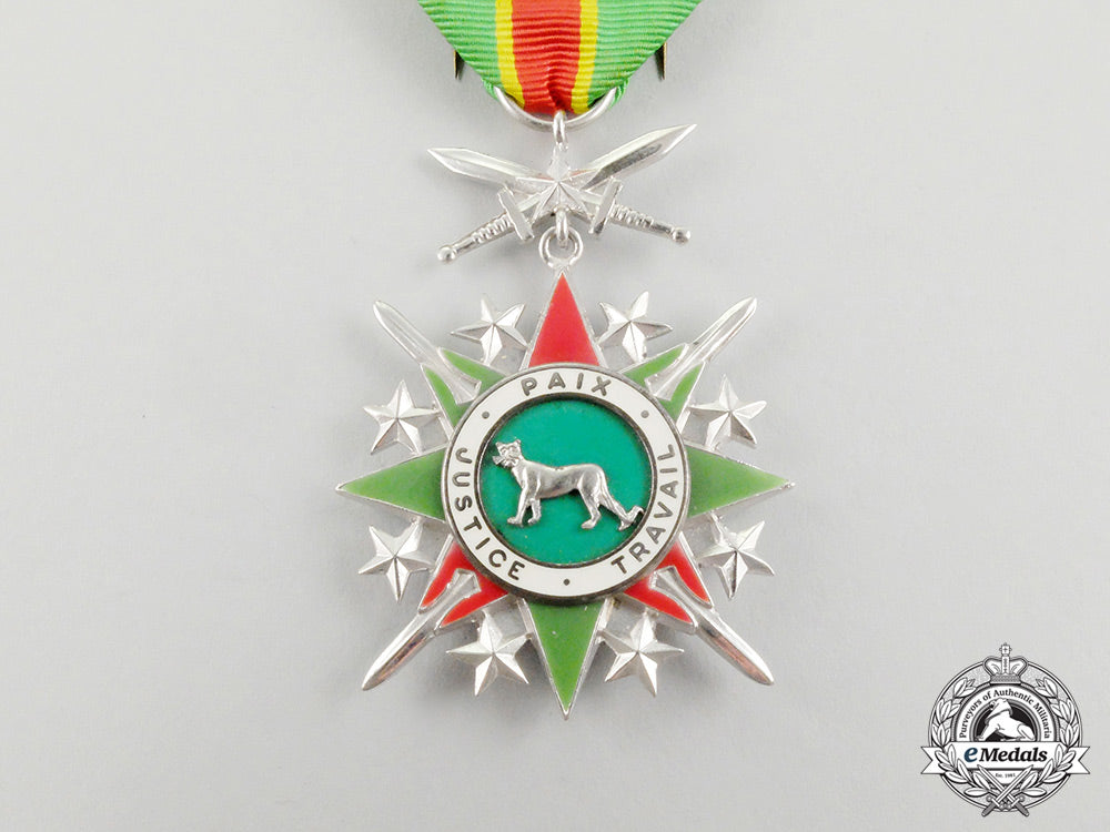 A Zaire National Order Of The Leopard, Knight – eMedals