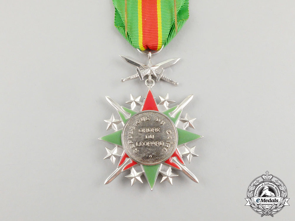 A Zaire National Order Of The Leopard, Knight – eMedals