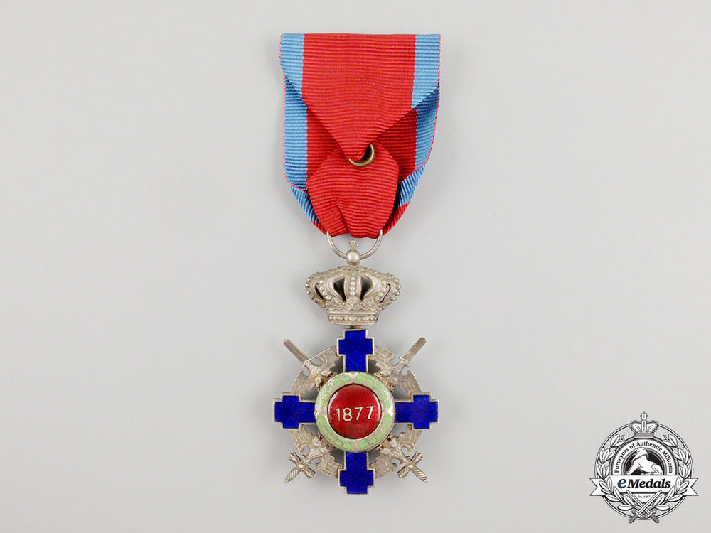 A Romanian Order Of The Star Of Romania, Knight With Swords, Type Ii ...