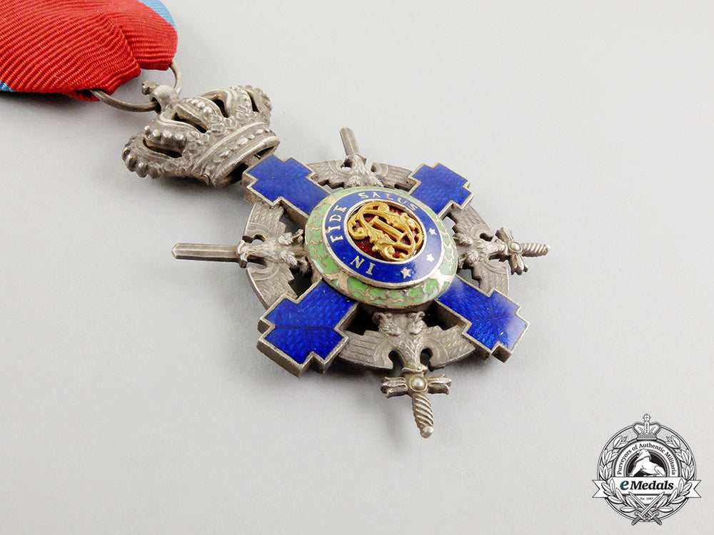 A Romanian Order Of The Star Of Romania, Knight With Swords, Type Ii ...