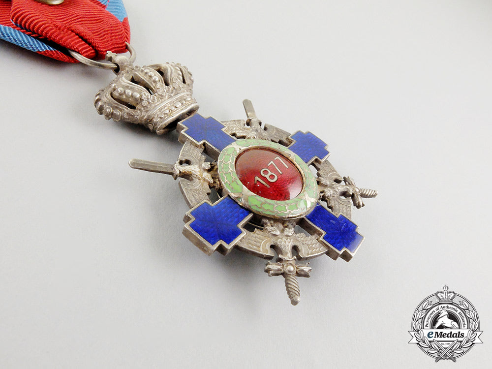 A Romanian Order Of The Star Of Romania, Knight With Swords, Type Ii ...