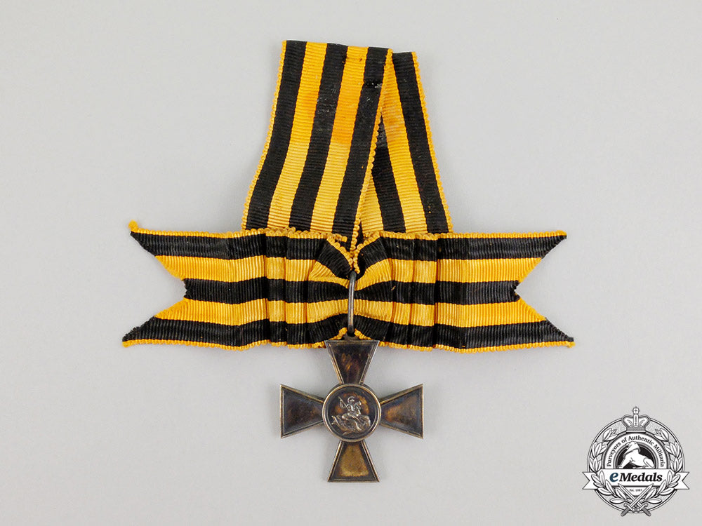 An Imperial Russian St George Cross For Bravery, "Émigré" Type French ...