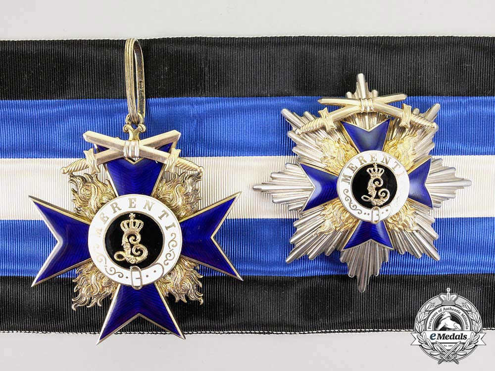 Bavaria, Kingdom. An Extremely Rare Bavarian Order Of Military Merit ...