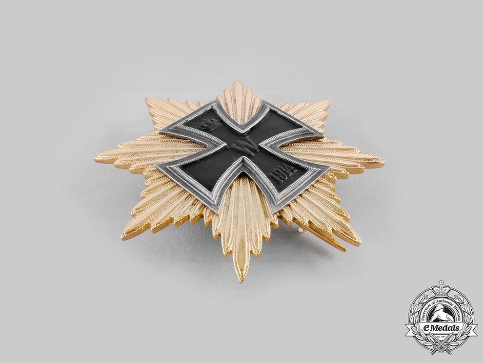 Germany, Imperial. A 1914 Star Of The Grand Cross Of The Iron Cross (M ...