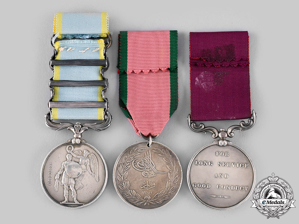 United Kingdom. A Crimean War Group To Colour Sergeant Joseph Drage, 3 ...