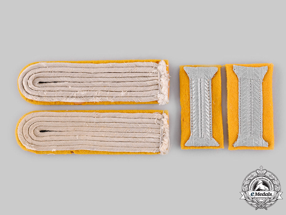 Germany, Heer. A Lot Of Cavalry/Reconnaissance Rank Insignia – eMedals