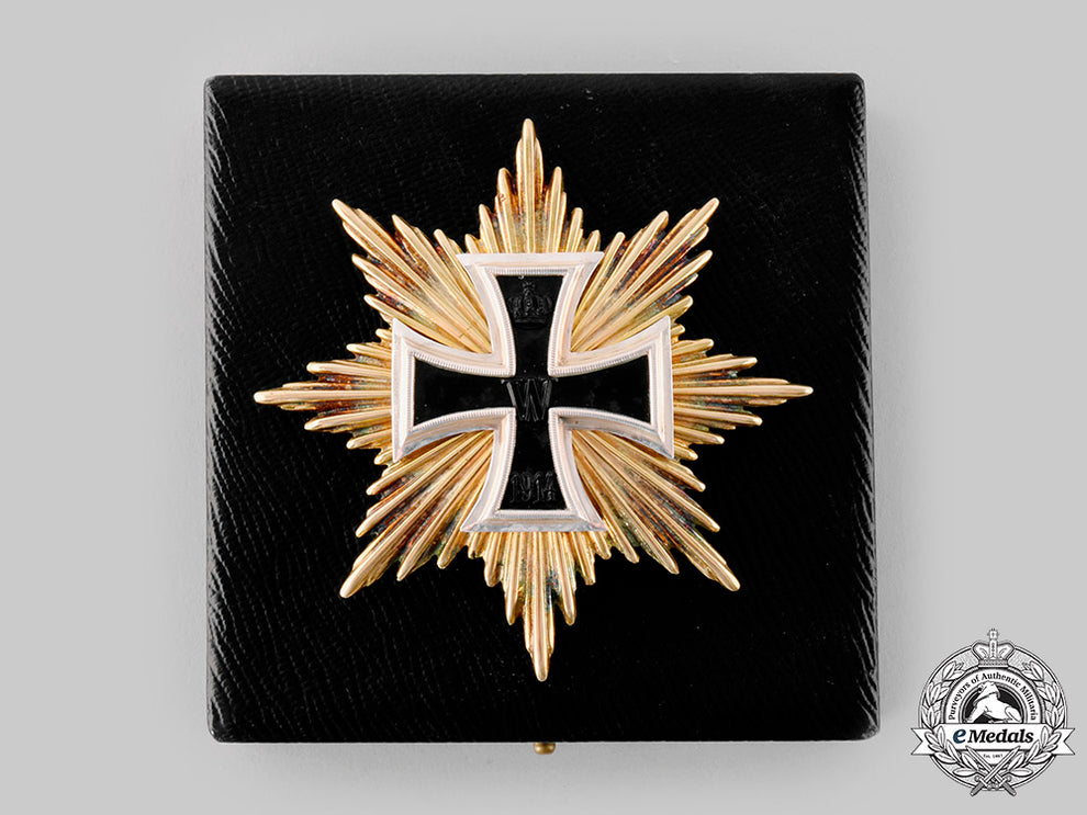 Germany, Imperial. A Star Of The Grand Cross Of The Iron Cross, With C ...