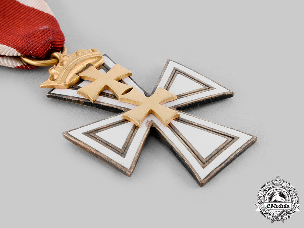 Germany, Third Reich. A Rare Danzig Cross, Ii Class With Case, By Hüls ...