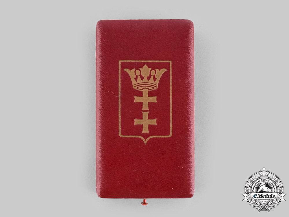 Germany, Third Reich. A Rare Danzig Cross, Ii Class With Case, By Hüls ...