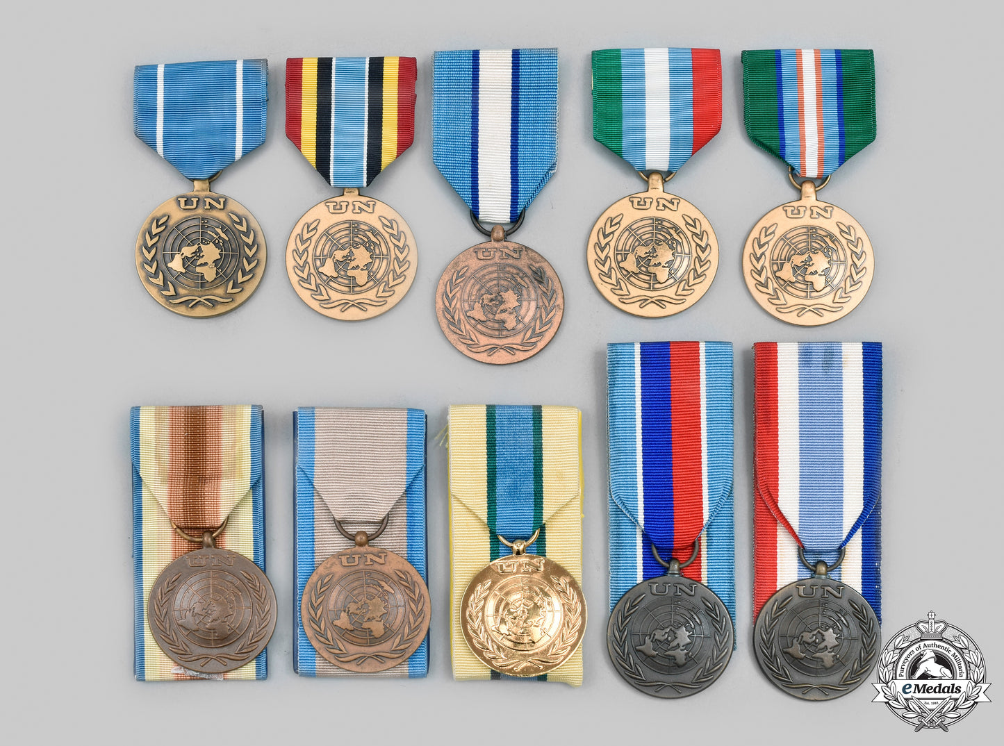 United Nations. A Lot Of Ten Medals – eMedals