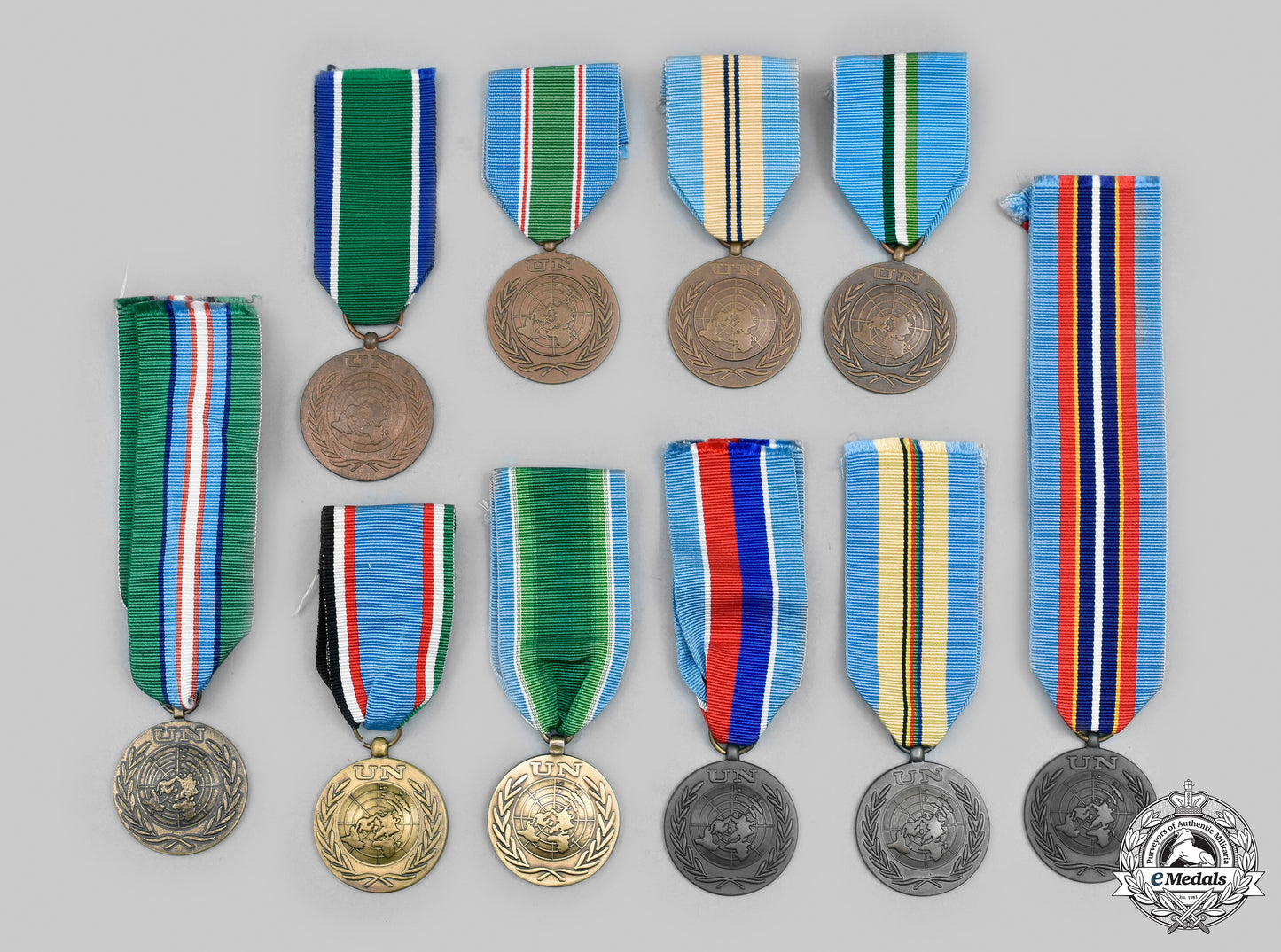 United Nations. A Lot Of Ten Medals – eMedals