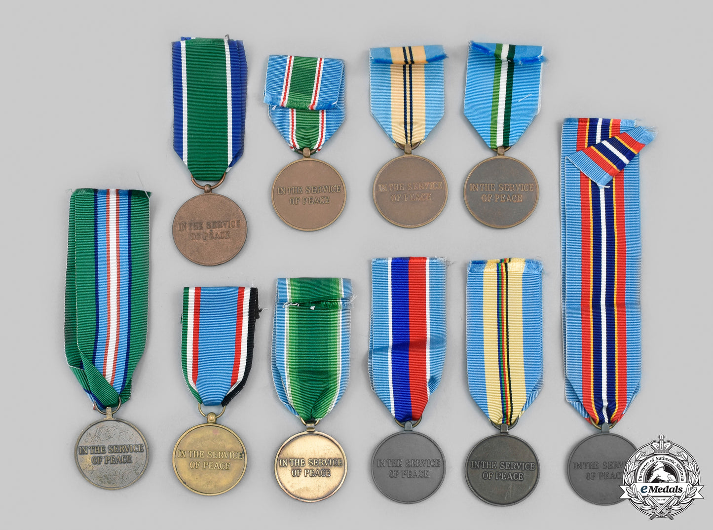 United Nations. A Lot Of Ten Medals – eMedals