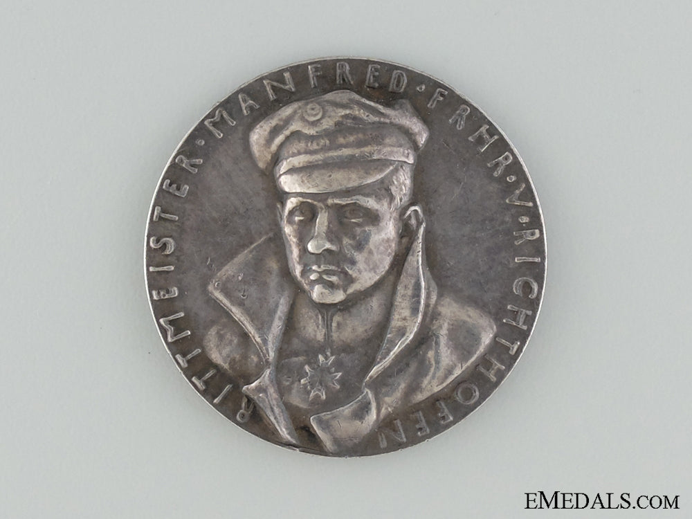 Commemorative Medal Manfred Albrecht Freiherr Von Richthofen Emedals