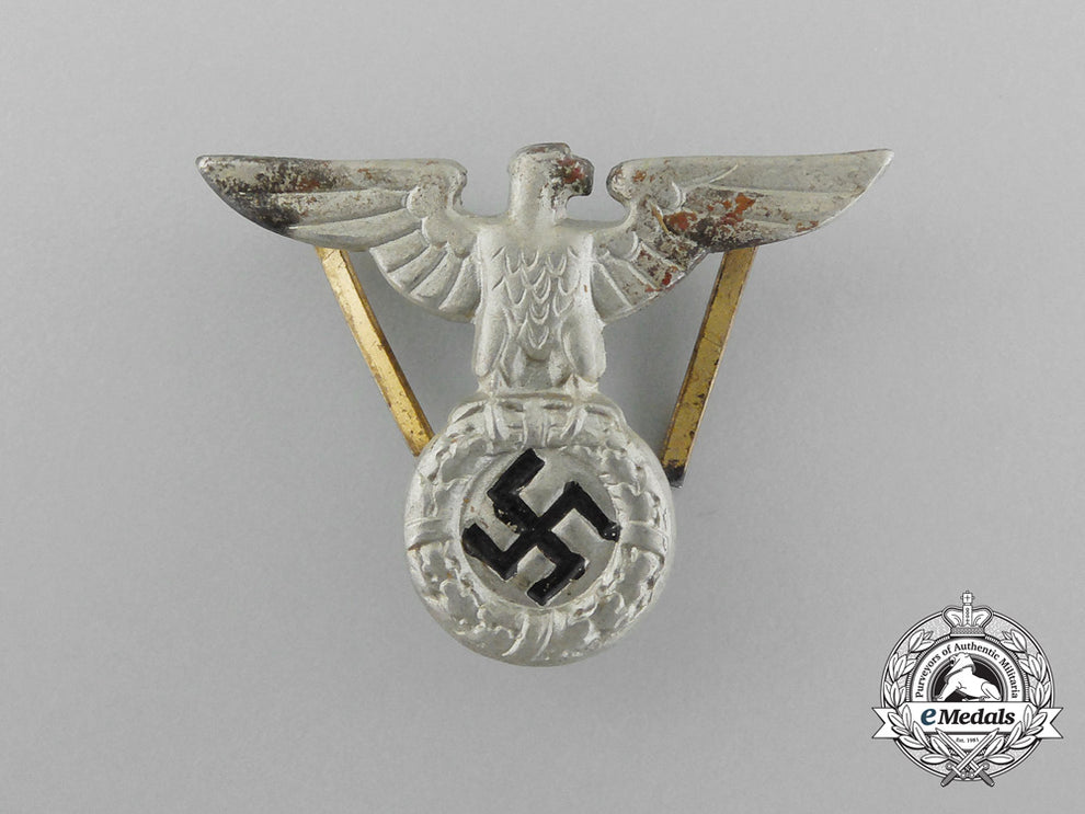 An Nsdap Political Cap Eagle; Early Pattern (1934): Rzm Marked – eMedals