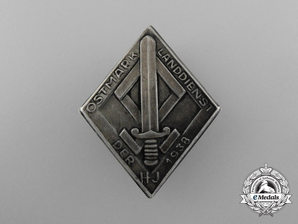 A 1938 Austrian - Ostmark Hj Civil Service Badge – eMedals