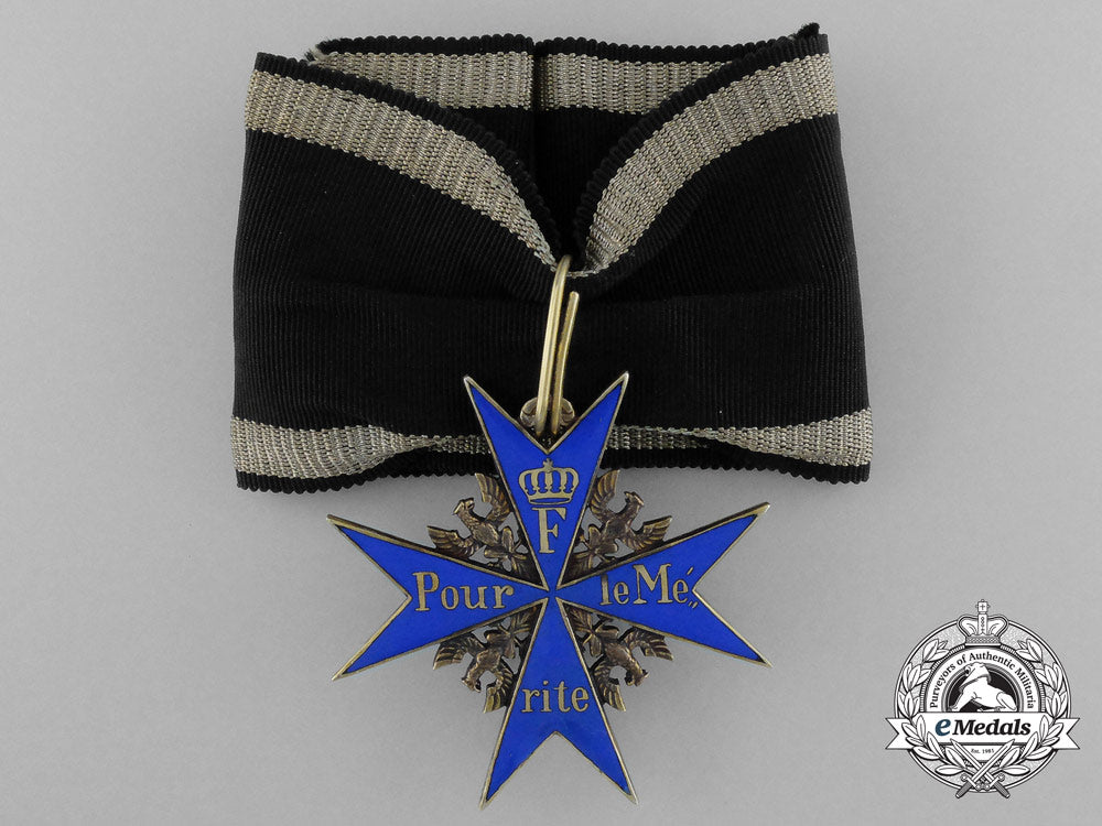 An Extremely Fine First War Period 1917/1918 Pour-Le-Mérite By Wagner ...