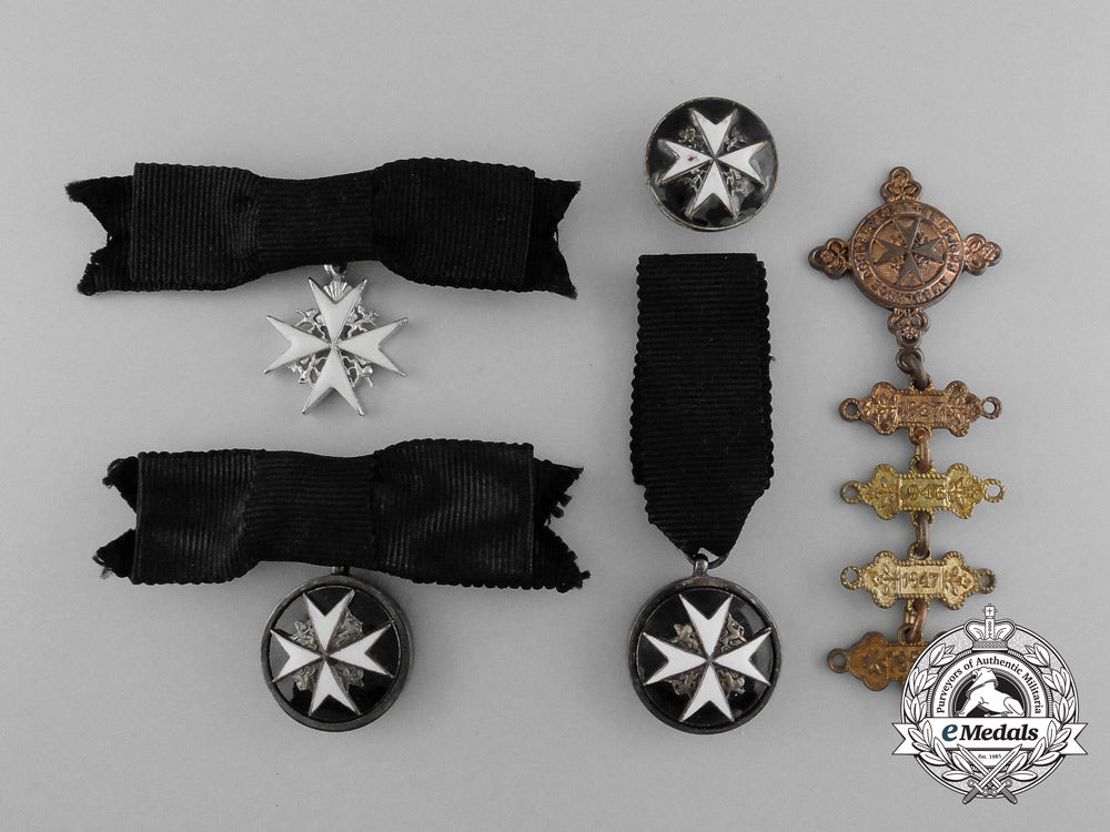 Five Order Of St.john Badges And Awards – eMedals