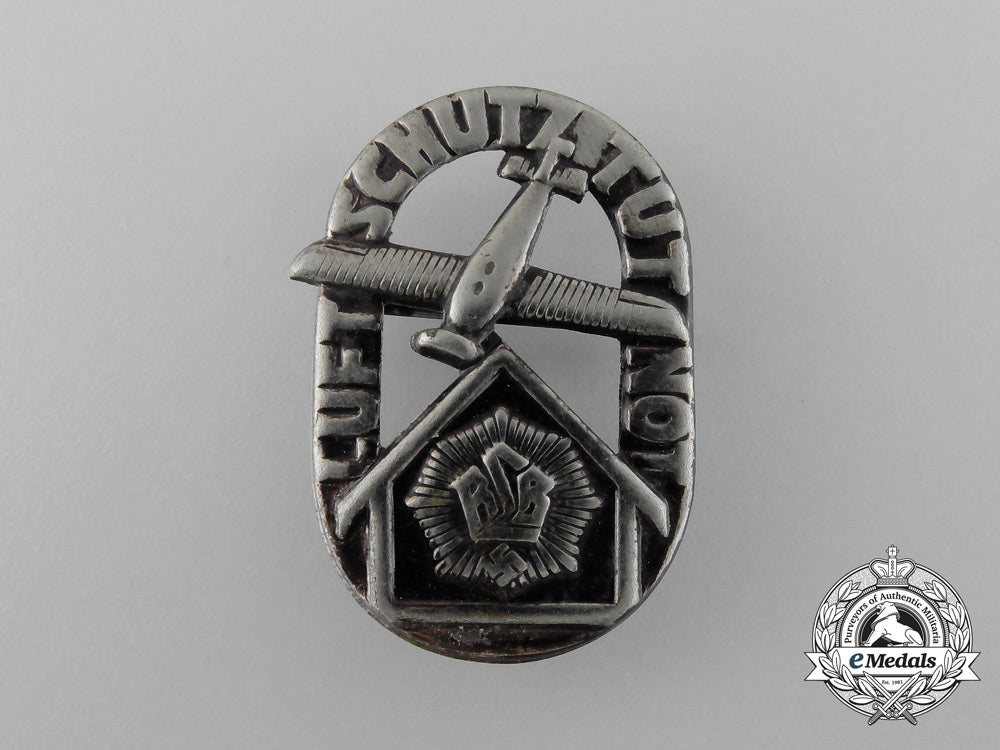 A Third Reich Period Rlb Luftschutz Emergency Badge – eMedals