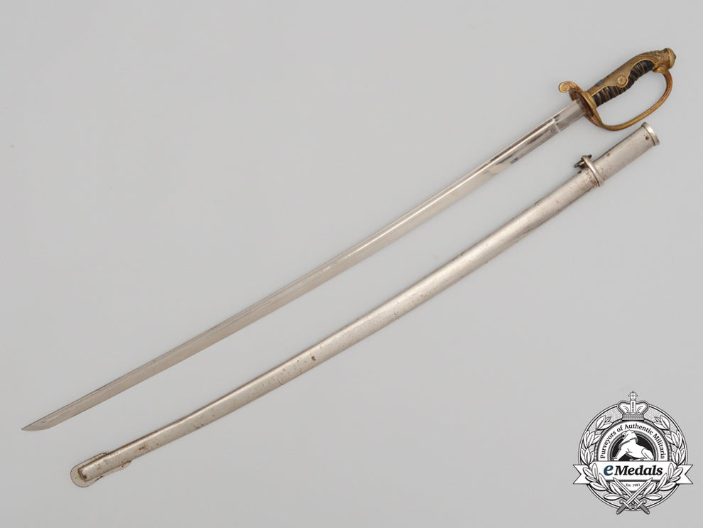A 1920-1940 Type 19 Kyū Guntō Japanese Army Officer’s Sword – eMedals